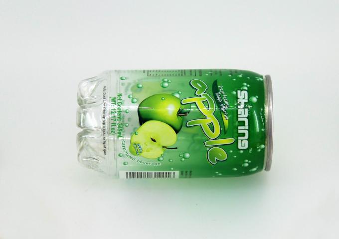 Round Plastic PET Canned Carbonated drink / Beverage Cans 120mm height