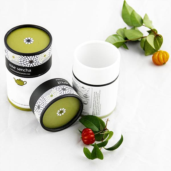 Cylindrical Exquisite Designed Kraft Cardboard Paper Cans Packaging for ...