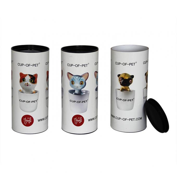 Eco-friendly Lovely Cartoon Designed Cardboard Paper Cans Packaging for ...