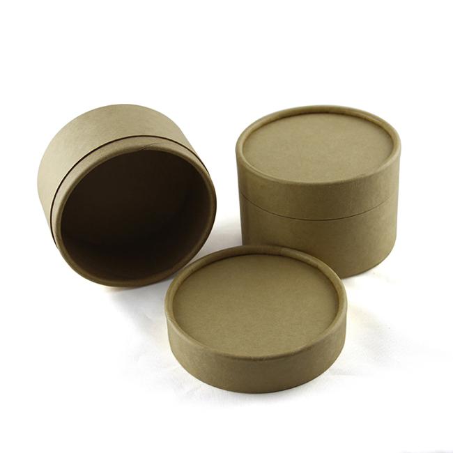 Eco-friendly Round Plain Cardboard Packaging Cans Packaging for Gift ...