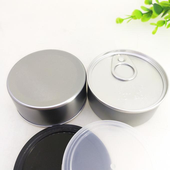 50g Weed Easy Open Small Tin Containers With Two Pieces / Metal Tin Box