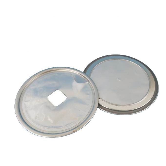 401# 99mm Round Shape Peel Lid For Coffee Can Aluminum Foil Lid With ...