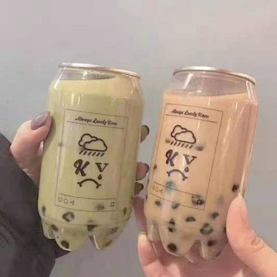 Eco - friendly 500 ml clear Cola Beverage Can , Aluminium easy open lid