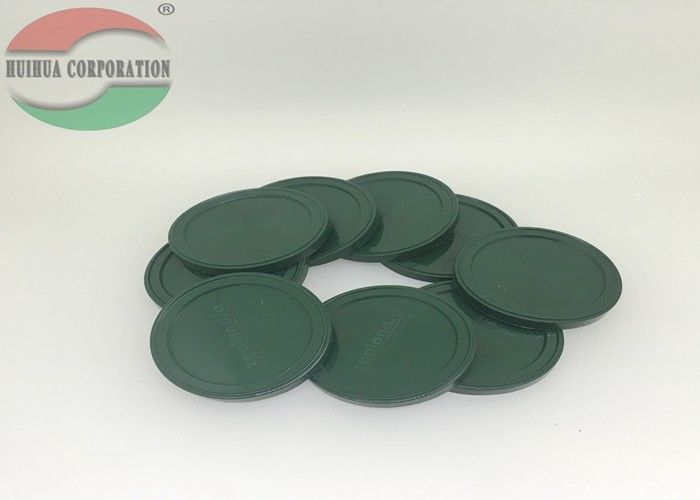 Custom Printed Metal Tin Can Plastic Lids with Embossed Logo For Food ...