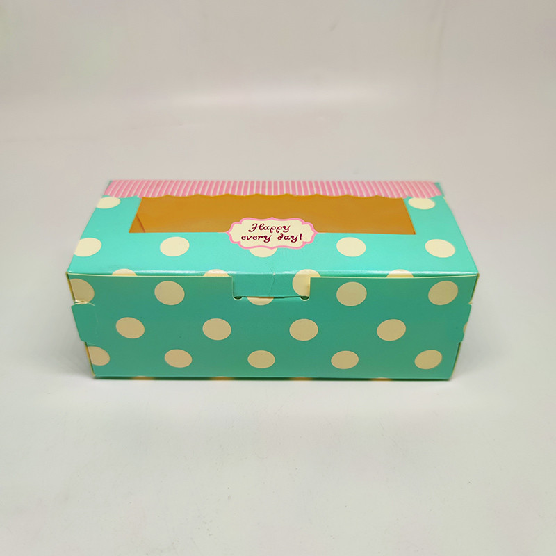 CMYK Recycled Paper Gift Boxes Food Grade Handle Custom Cardboard Take ...