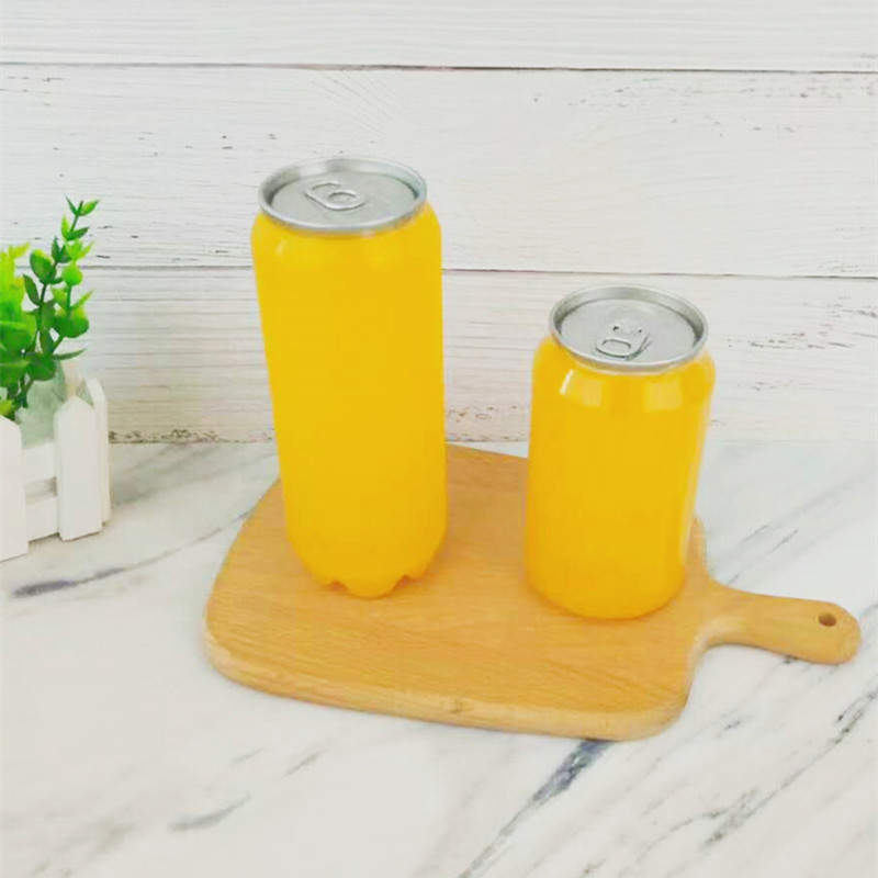 350ml Empty Pet Plastic Beverage Cans Transparent Soft Drink Jars With ...