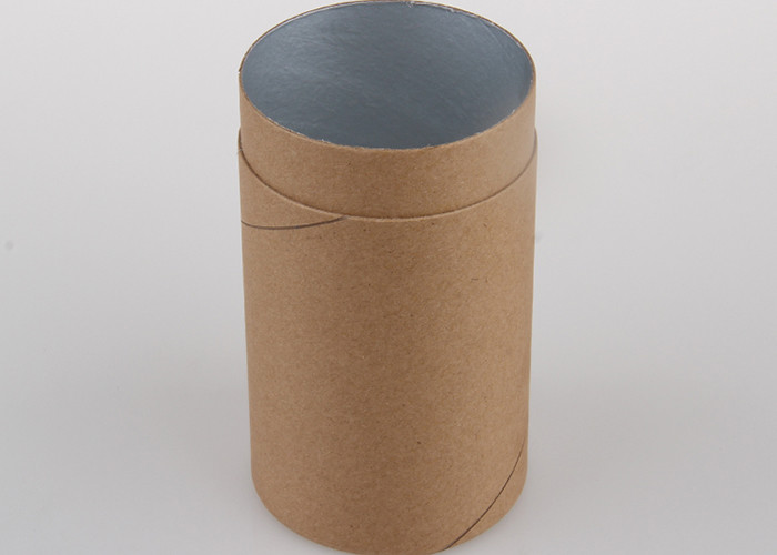 Brown High Grade Paper Cans Packaging Empty Kraft Paper Cylinder ...