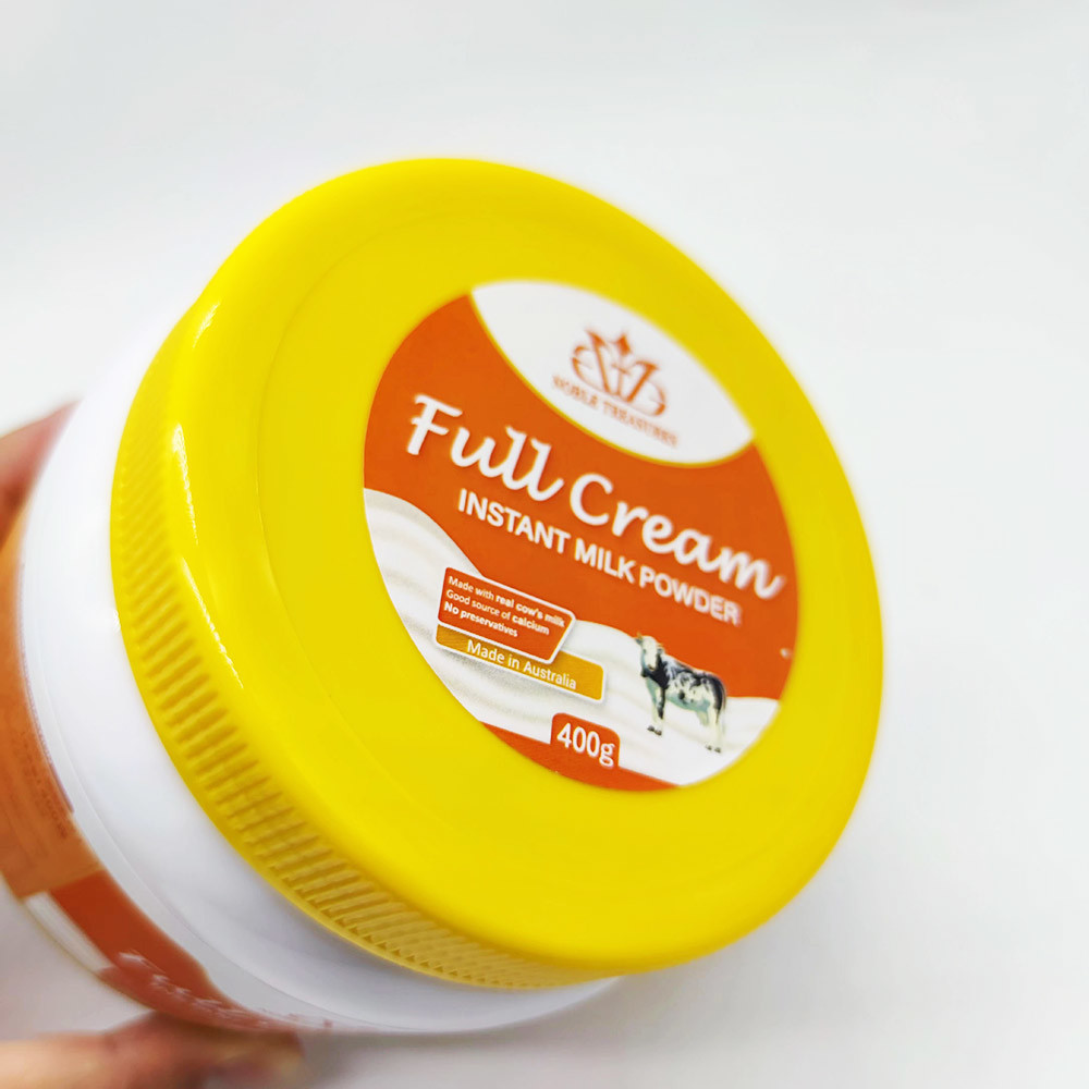 400g Goat Skimmed Baby Milk Powder Jar Recycled Plastic PET Protein ...