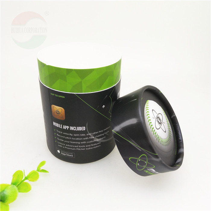 CMYK Color Printing Soft Ball Paper Tube Packaging / Cardboard Tube Boxes