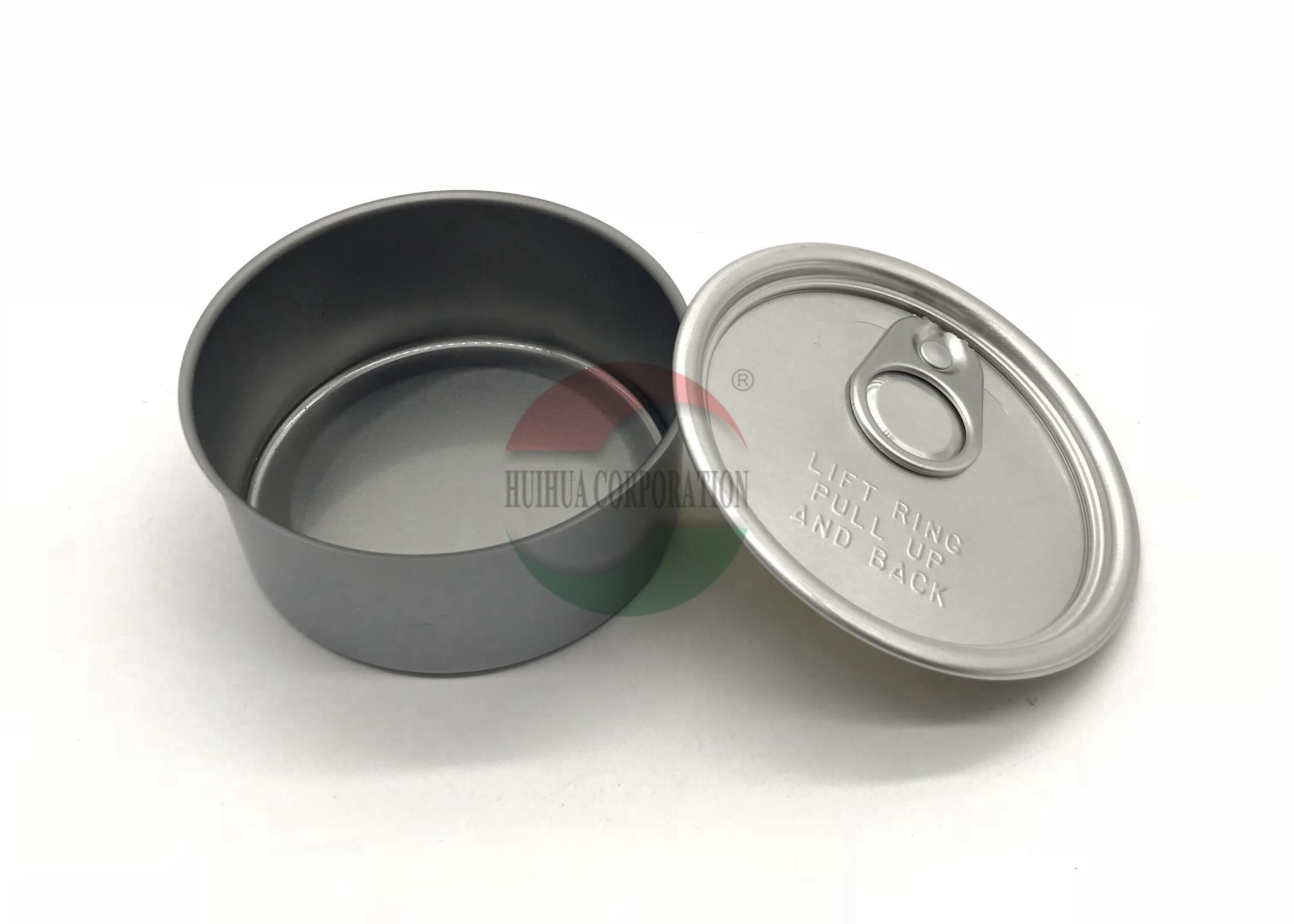 Mini Hemp Packaging 100ml Easy Open Ring Pull Tin Can / Metal Tins With ...