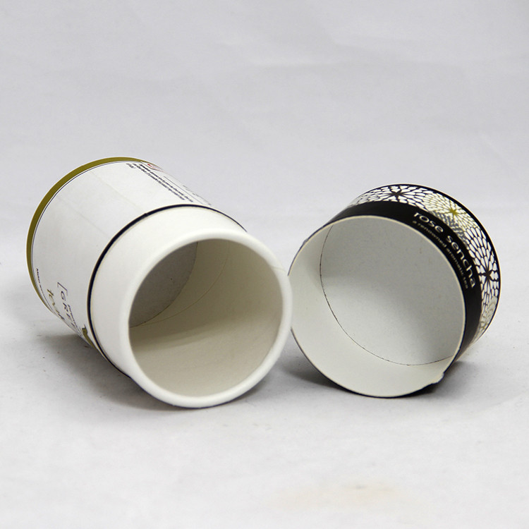 Food Grade Moisture-proof Cardboard Tube Paper Cans Packaging for Tea ...