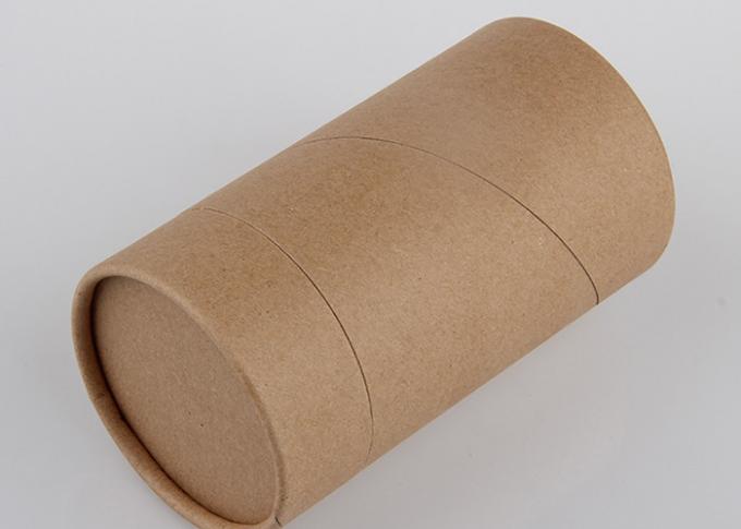 Brown High Grade Paper Cans Packaging Empty Kraft Paper Cylinder ...
