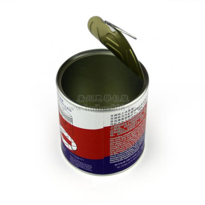 Customized Design Paper Easy Open Paper Composite Cans for Canned Foods